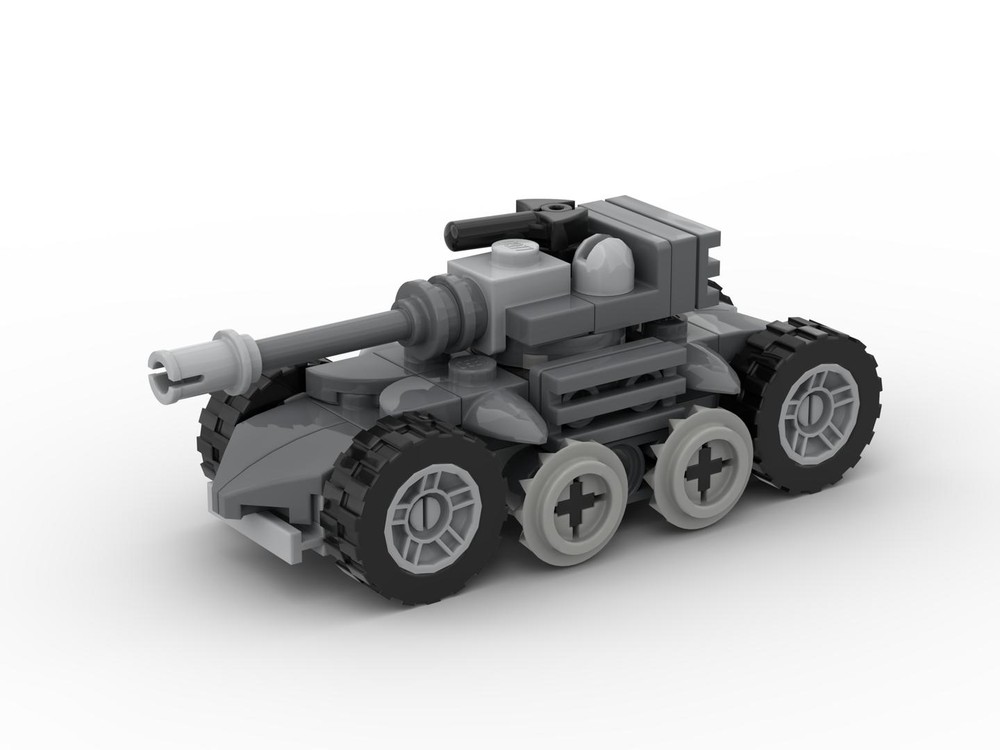 LEGO MOC Panhard EBR by The Bobby Brix Channel | Rebrickable - Build ...