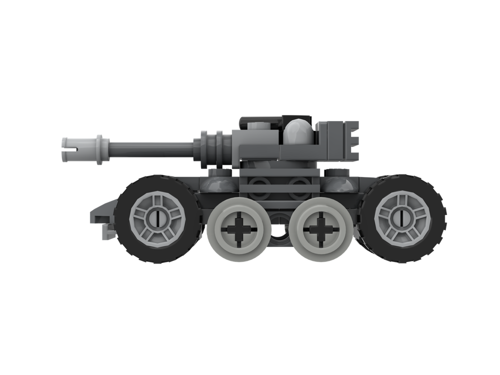 LEGO MOC Panhard EBR by The Bobby Brix Channel | Rebrickable - Build ...
