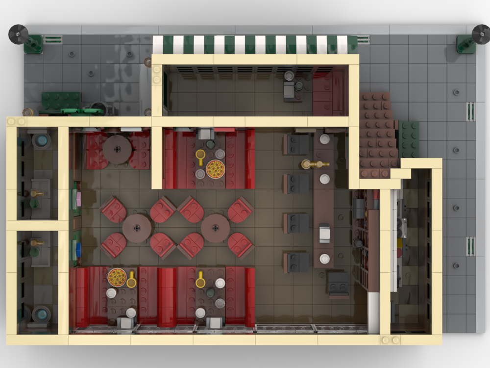 LEGO MOC Sitcom Suite - MacLaren's Pub by Brick Artisan | Rebrickable ...
