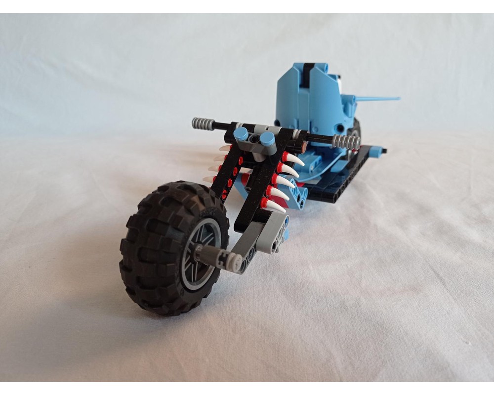 Lego Moc Blue Chopper 42134 Alternative By Erikgs Rebrickable Build