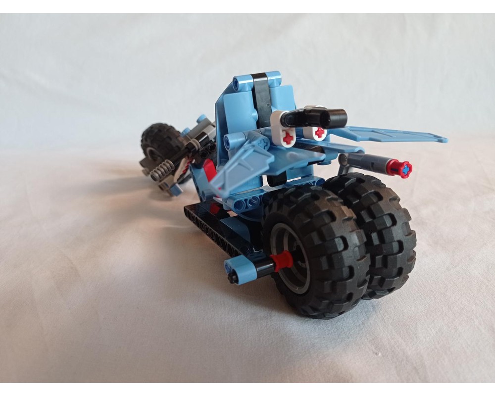 Lego Moc Blue Chopper 42134 Alternative By Erikgs Rebrickable Build