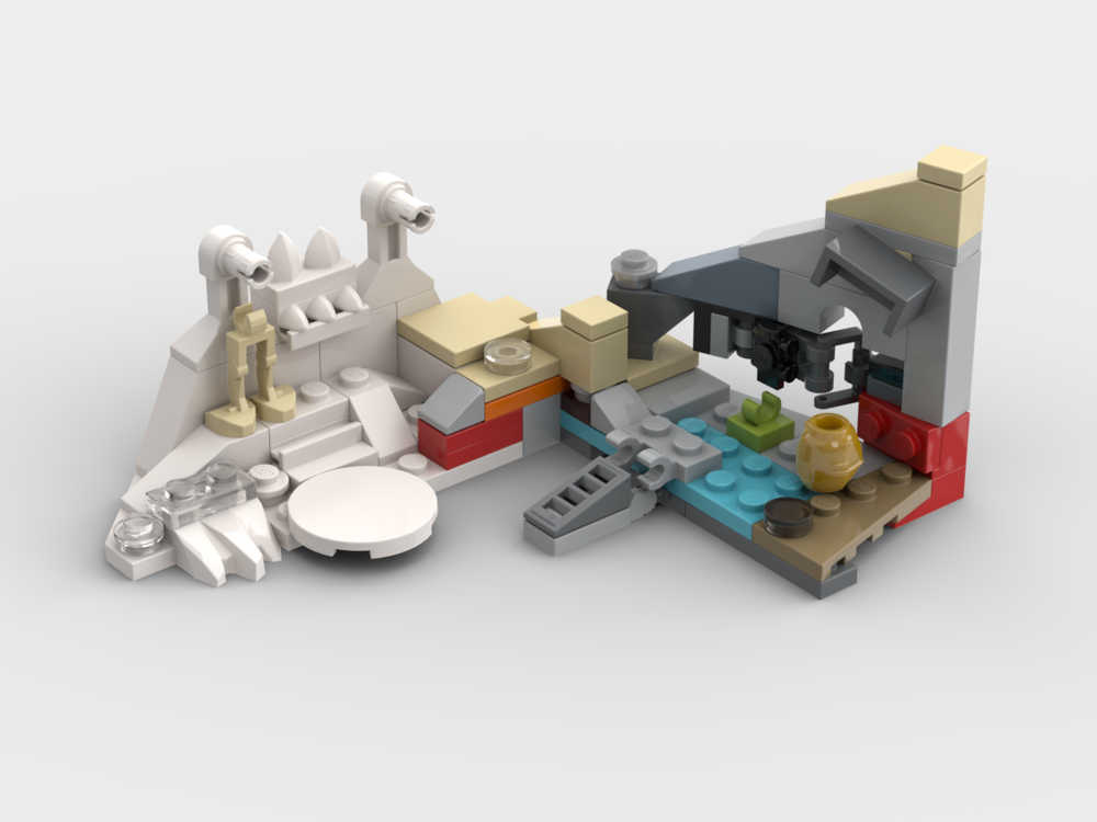 Lego Moc 75340 Aliens Mini Diorama By Plasticati Rebrickable