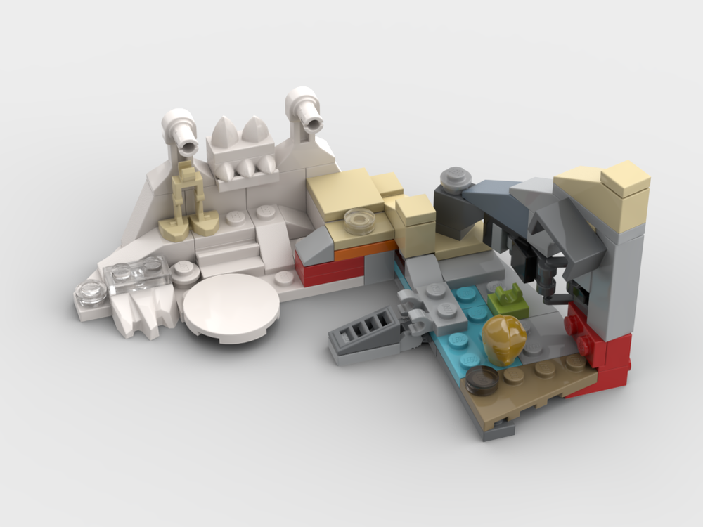 Lego Moc 75340 Aliens Mini Diorama By Plasticati Rebrickable