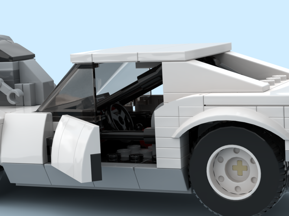 LEGO MOC 1968 Chevrolet Corvette C3 Pro Mod - 8 Stud wide by ...