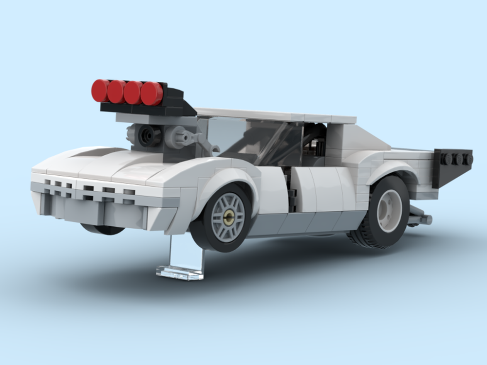 LEGO MOC 1968 Chevrolet Corvette C3 Pro Mod - 8 Stud wide by ...