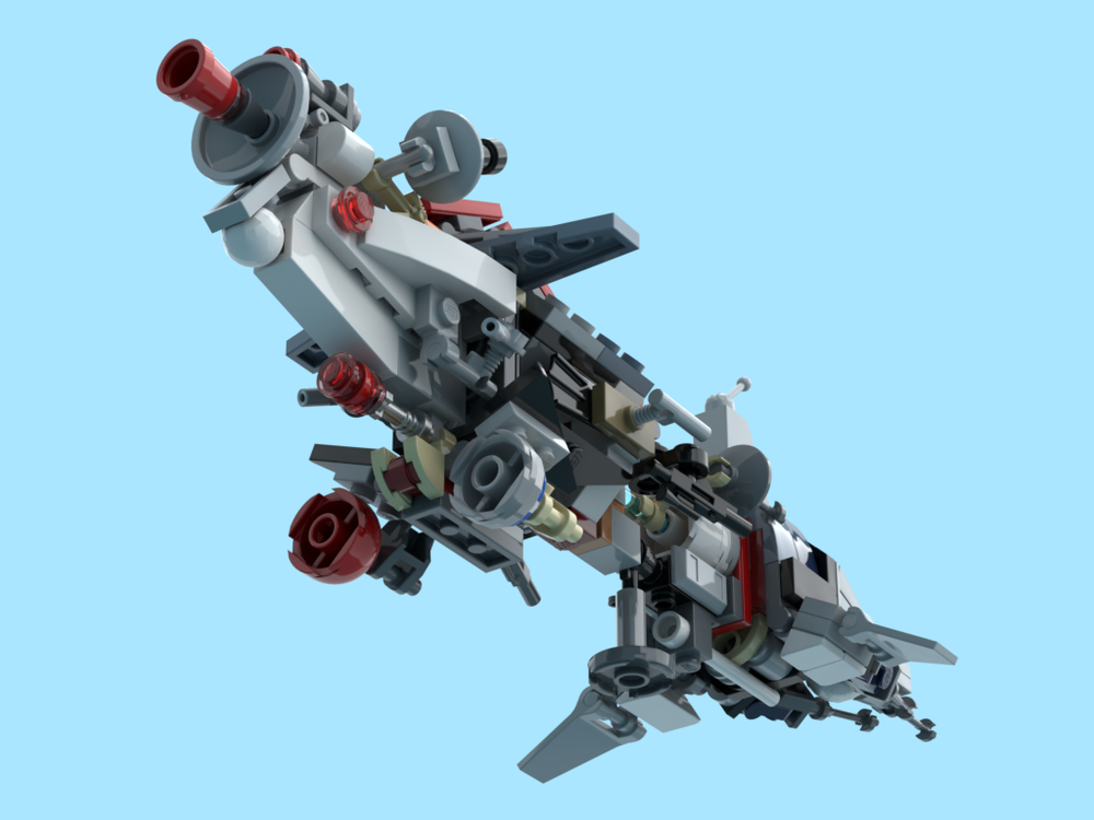 Lego Moc 75340 Aliens Colonial Marines Ship By Plasticati