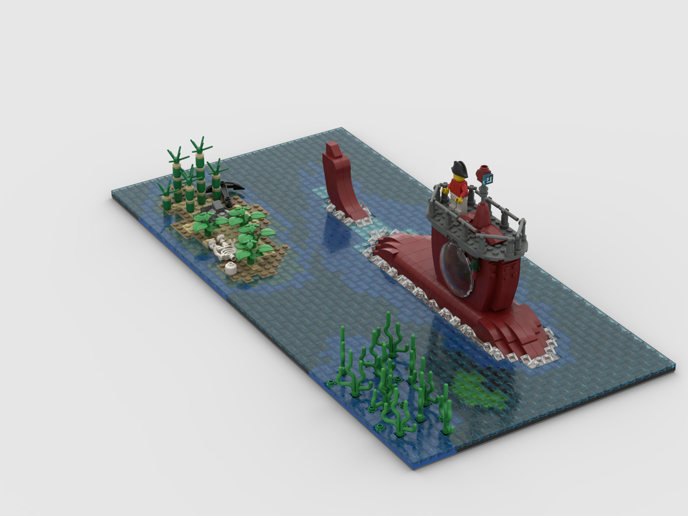 LEGO MOC-135458 Ninjago City Submarine U-Boot by Ansgar396 ...