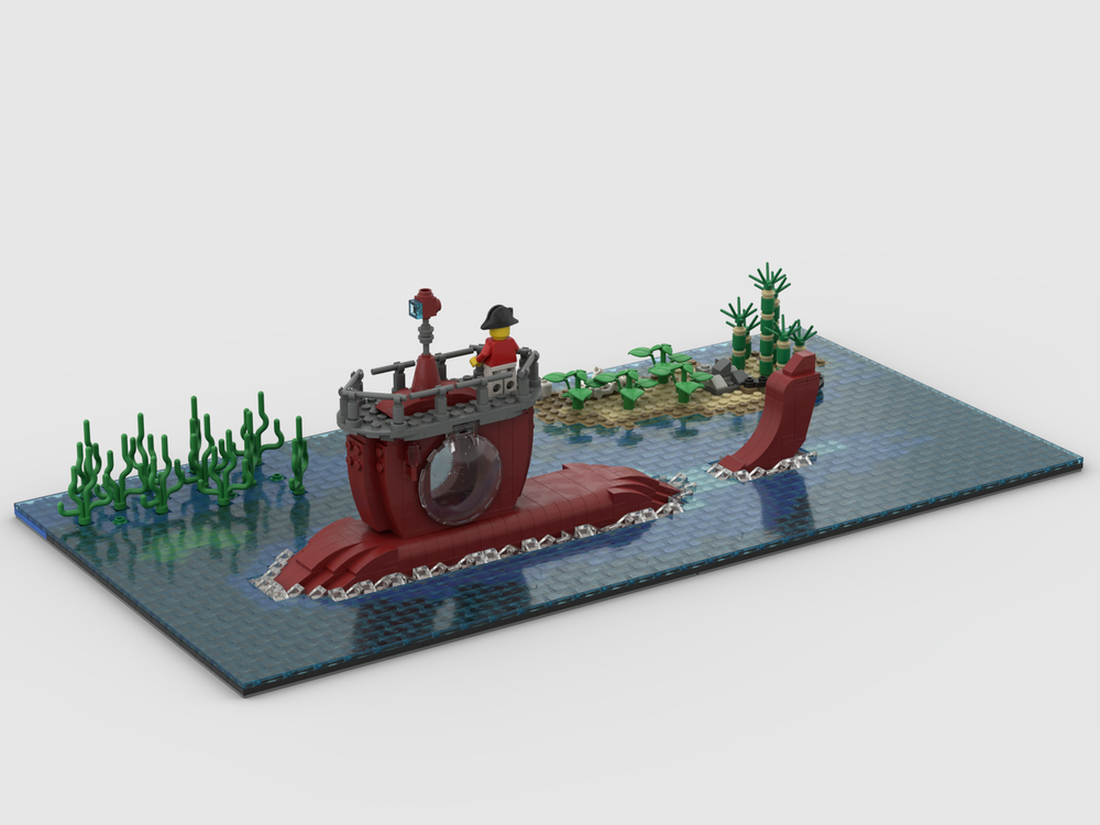 LEGO MOC-135458 Ninjago City Submarine U-Boot by Ansgar396 ...
