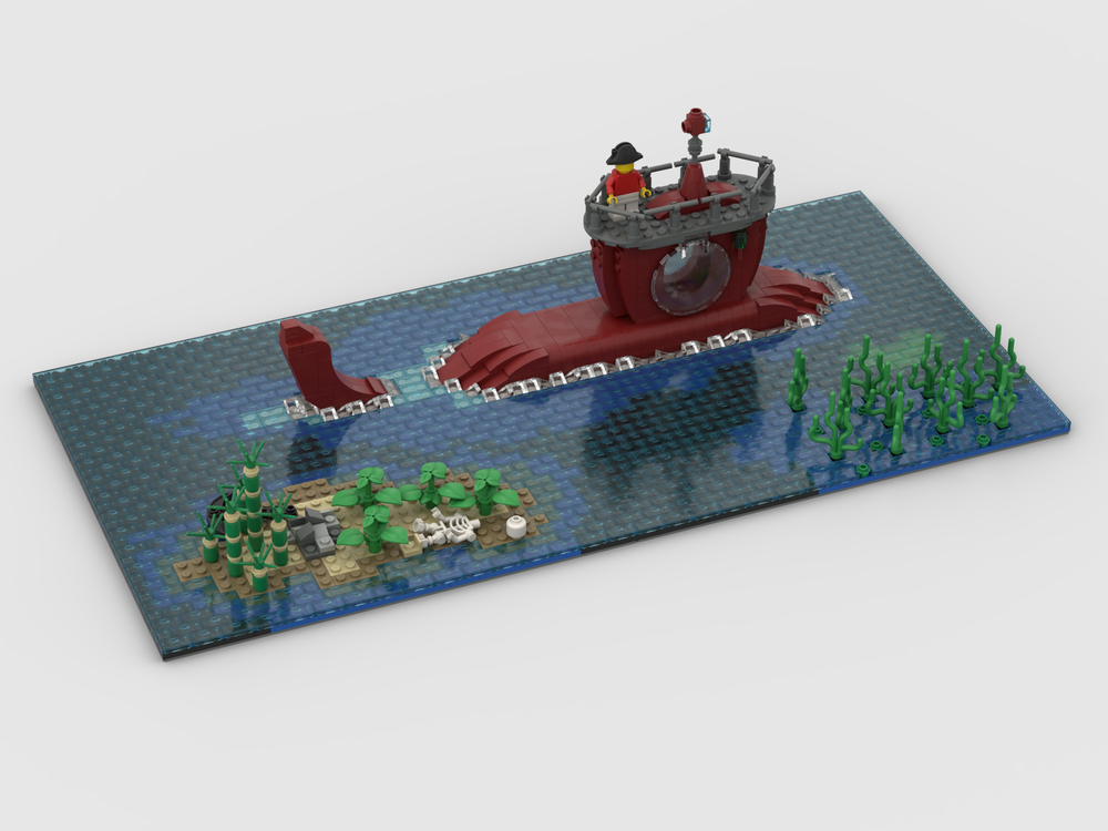 LEGO MOC-135458 Ninjago City Submarine U-Boot by Ansgar396 ...