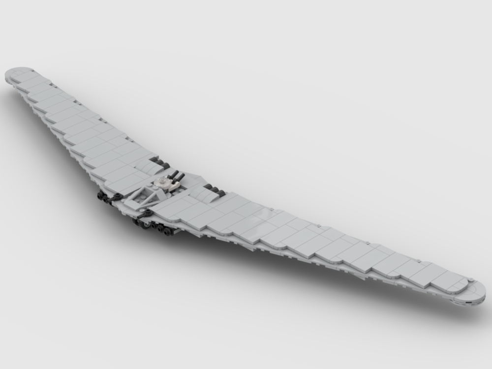 LEGO MOC Horten 18 Flying Wing Bomber by builditmac | Rebrickable ...