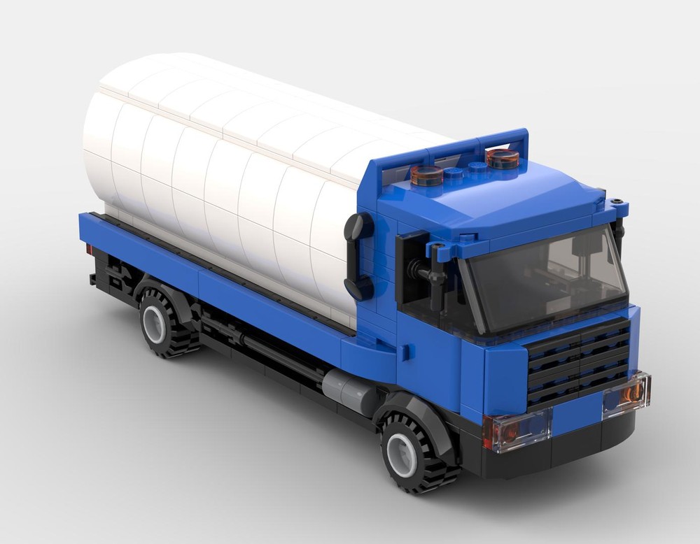 LEGO MOC Tanker truck by lottiesbricks | Rebrickable - Build with LEGO