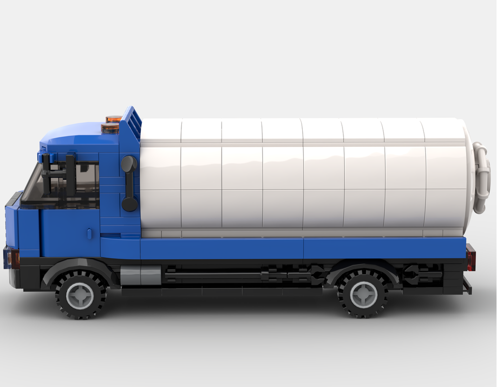 Lego Moc Tanker Truck By Lottiesbricks Rebrickable Build With Lego