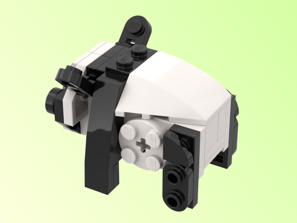 LEGO MOC 30641 Giant Panda (Standing / Baby) by PocMoc | Rebrickable ...