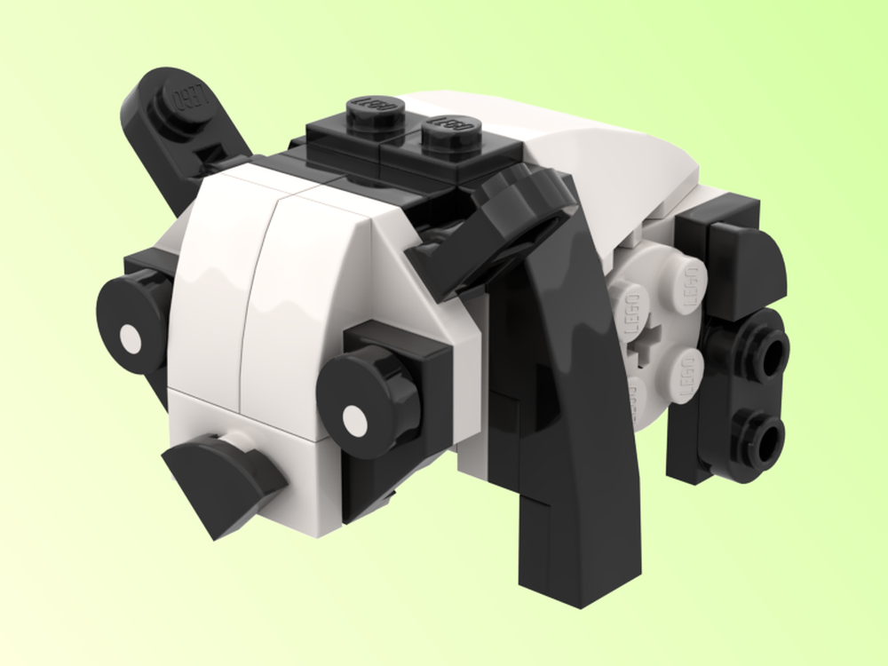 LEGO MOC 30641 Giant Panda (Standing / Baby) by PocMoc | Rebrickable ...