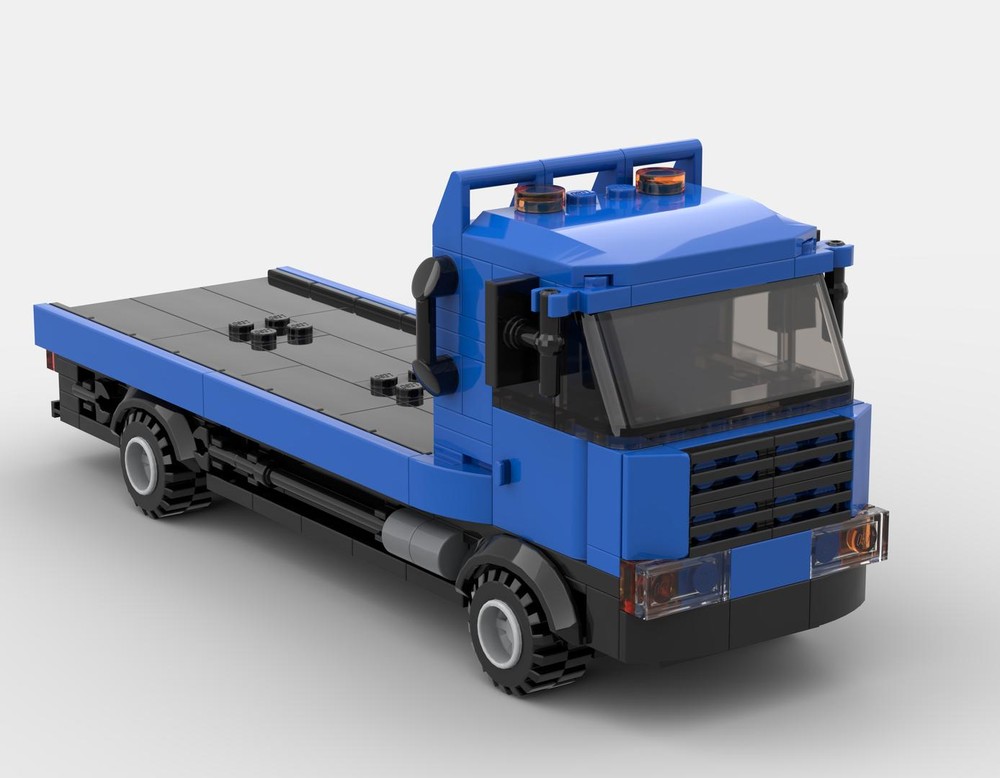 LEGO MOC Flatbed truck by lottiesbricks | Rebrickable - Build with LEGO