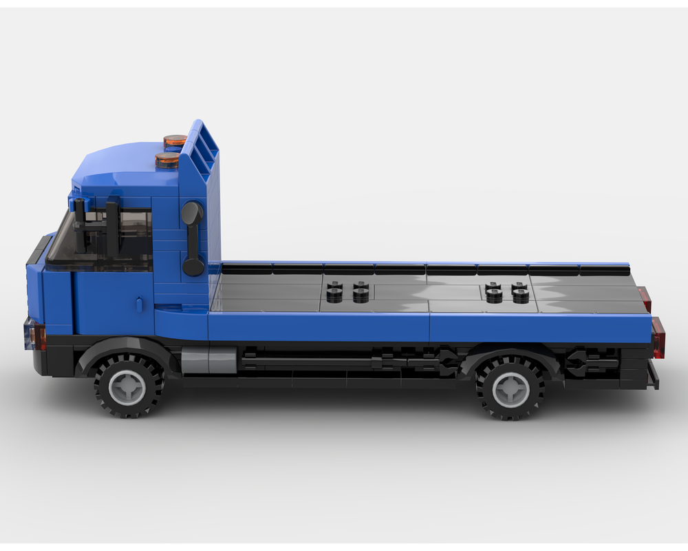LEGO MOC Flatbed truck by lottiesbricks | Rebrickable - Build with LEGO