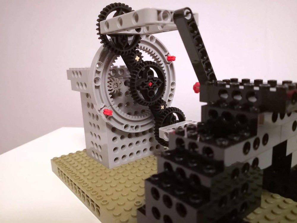 LEGO MOC Falkirk Wheel Mechanism Prototype by Hockney | Rebrickable ...