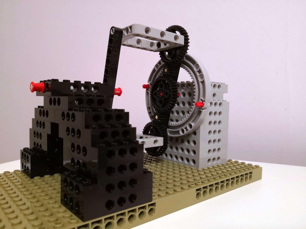 LEGO MOC Falkirk Wheel Mechanism Prototype by Hockney | Rebrickable ...