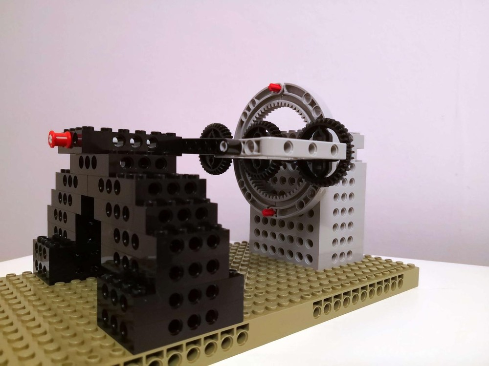 LEGO MOC Falkirk Wheel Mechanism Prototype by Hockney | Rebrickable ...