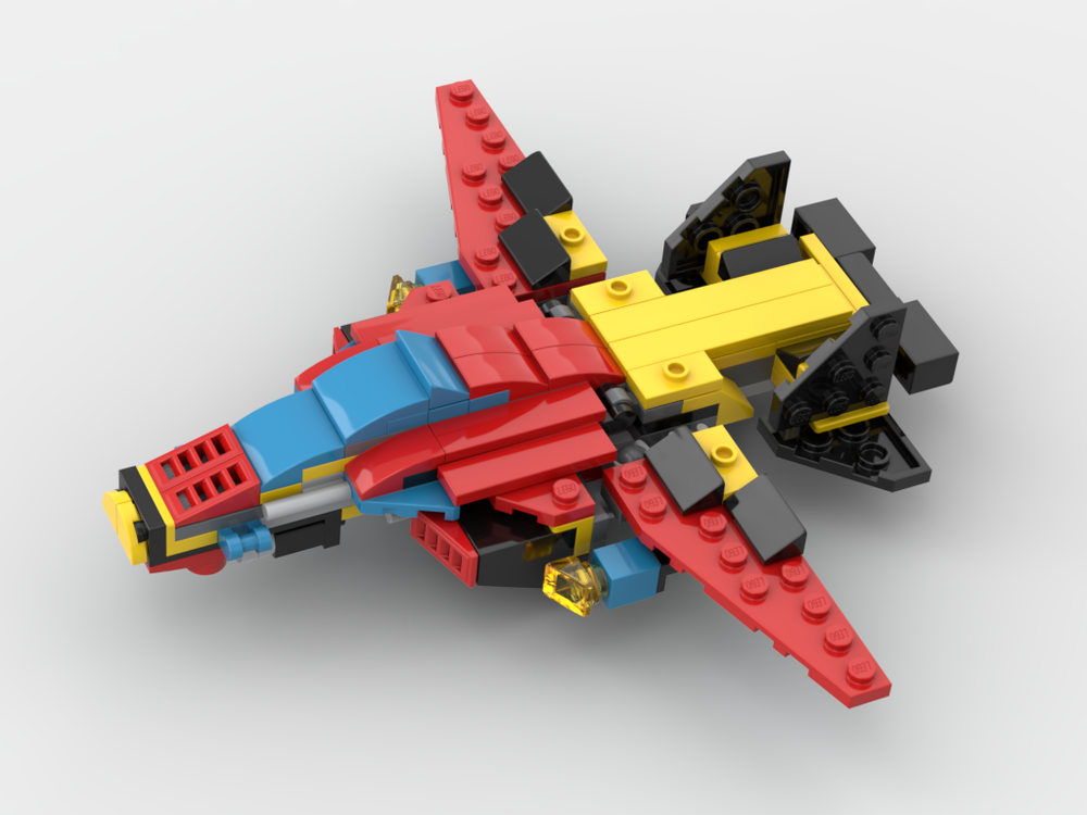 LEGO MOC 31124 F-14 Tomcat by crazy8ron | Rebrickable - Build with LEGO