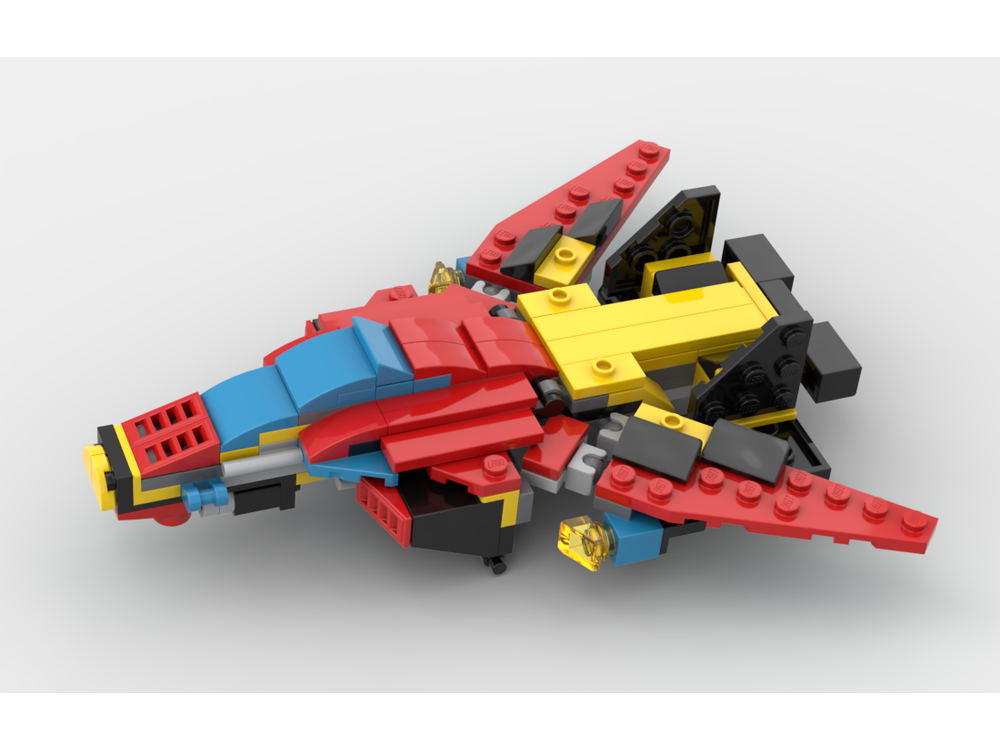 LEGO MOC 31124 F-14 Tomcat by crazy8ron | Rebrickable - Build with LEGO