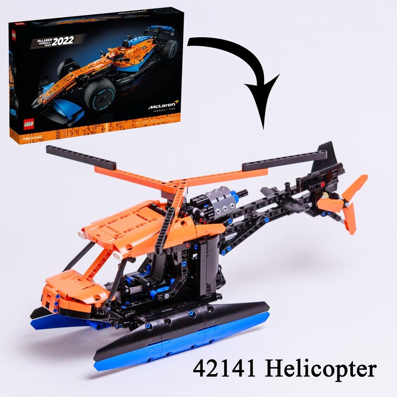 LEGO MOC Helicopter (42141 McLaren Formula 1 c-model) by klimax ...