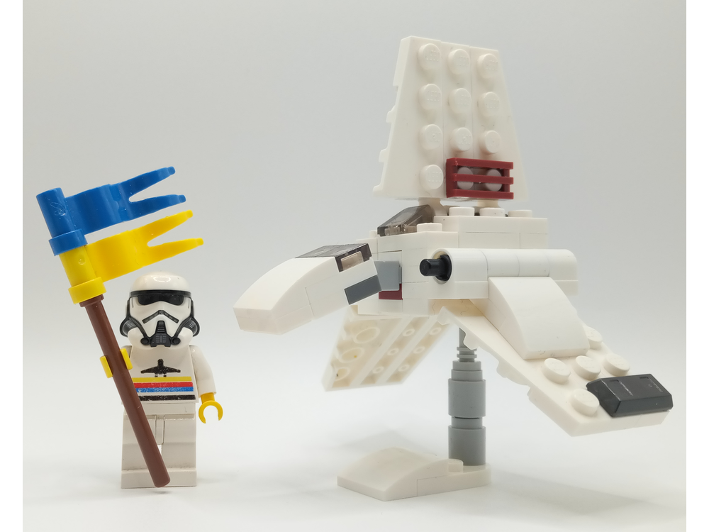 Lego Moc 30654 Imperial Shuttle By Dafeld Rebrickable Build With Lego