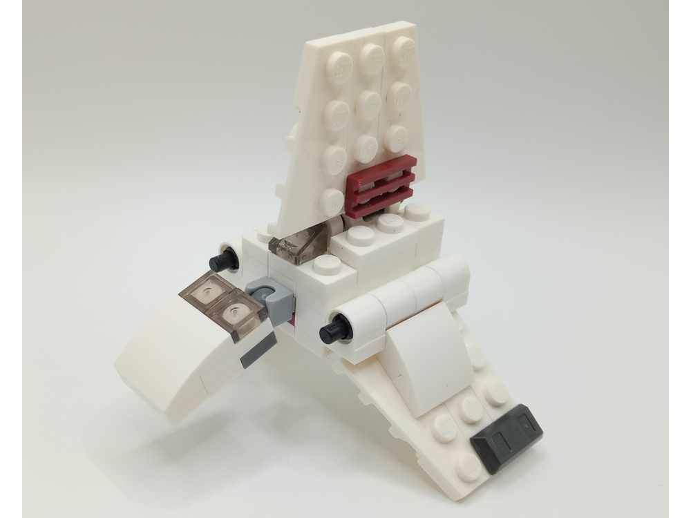Lego Moc 30654 Imperial Shuttle By Dafeld Rebrickable Build With Lego