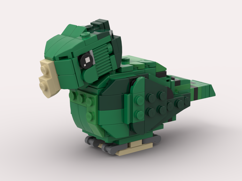 LEGO MOC Lineolated Parakeet by Penguins and plastic | Rebrickable ...