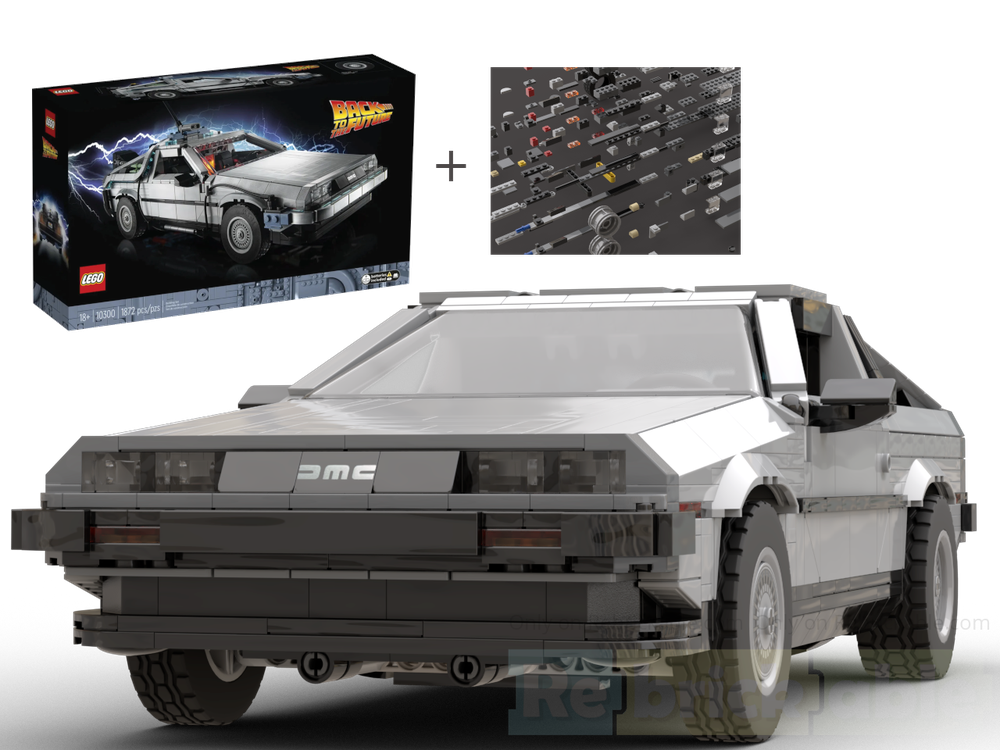 LEGO MOC-135487 DMC DeLorean "DMC-12" from 10300 and extra parts by ...