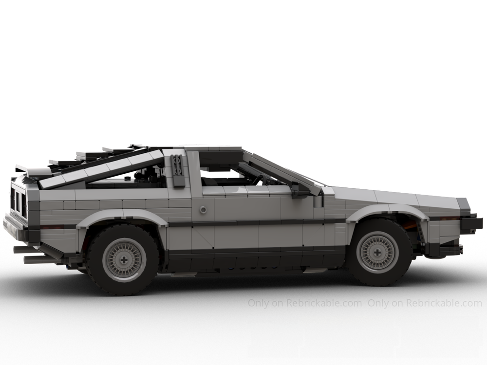 LEGO MOC DMC DeLorean "DMC-12" from 10300 and extra parts by ...