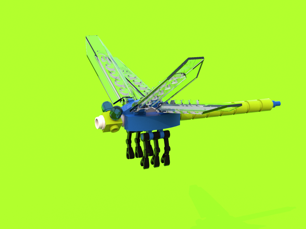 LEGO MOC NanoDragonfly by LegoOri | Rebrickable - Build with LEGO