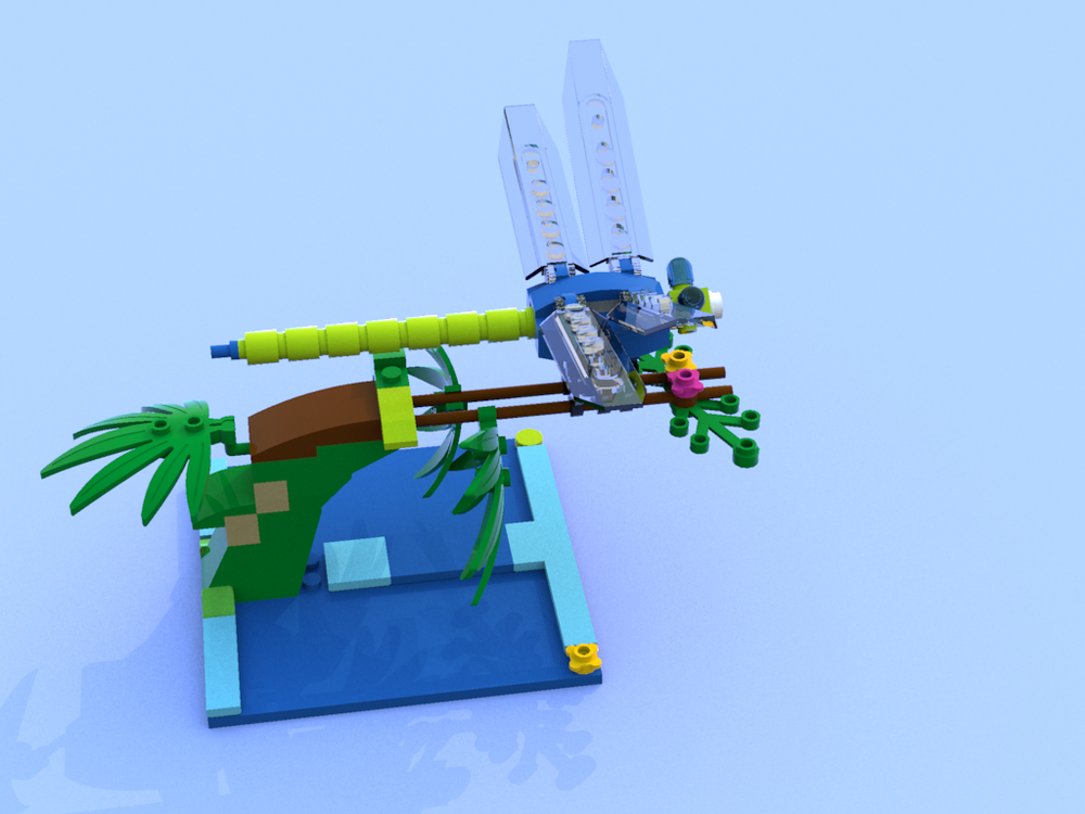LEGO MOC NanoDragonfly by LegoOri | Rebrickable - Build with LEGO