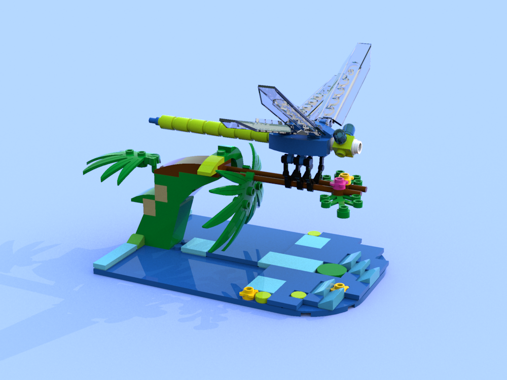 LEGO MOC NanoDragonfly by LegoOri | Rebrickable - Build with LEGO