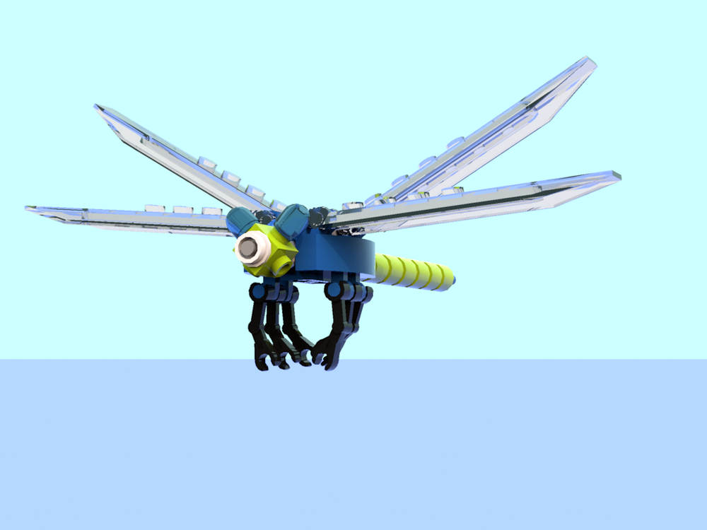 LEGO MOC NanoDragonfly by LegoOri | Rebrickable - Build with LEGO