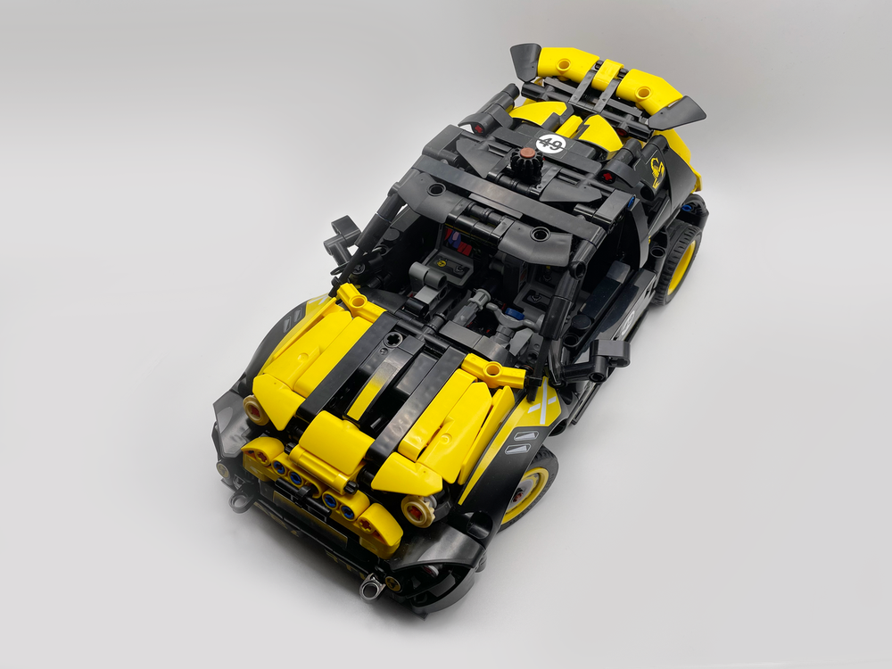 Lego Moc 42151 Abarth By Mirrorbricks Rebrickable Build With Lego