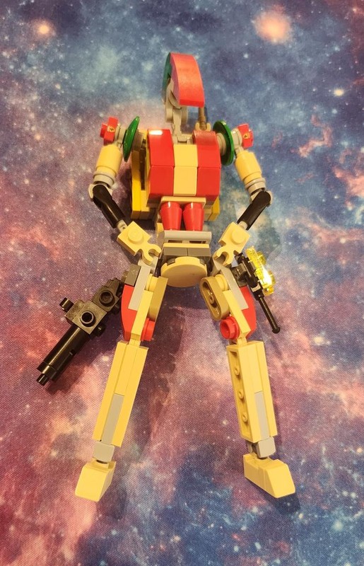 LEGO MOC B1 Battle Droid Heavy by Jonny_Hairface | Rebrickable - Build ...