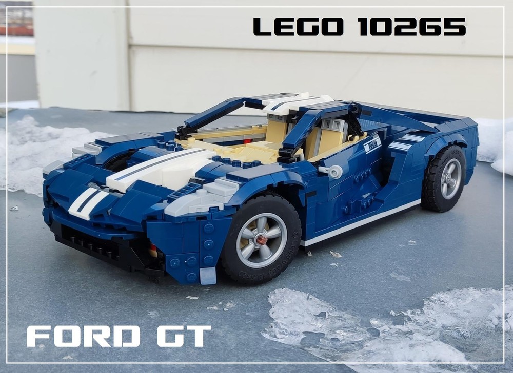 LEGO MOC 10265 Ford GT by Kirvet | Rebrickable - Build with LEGO