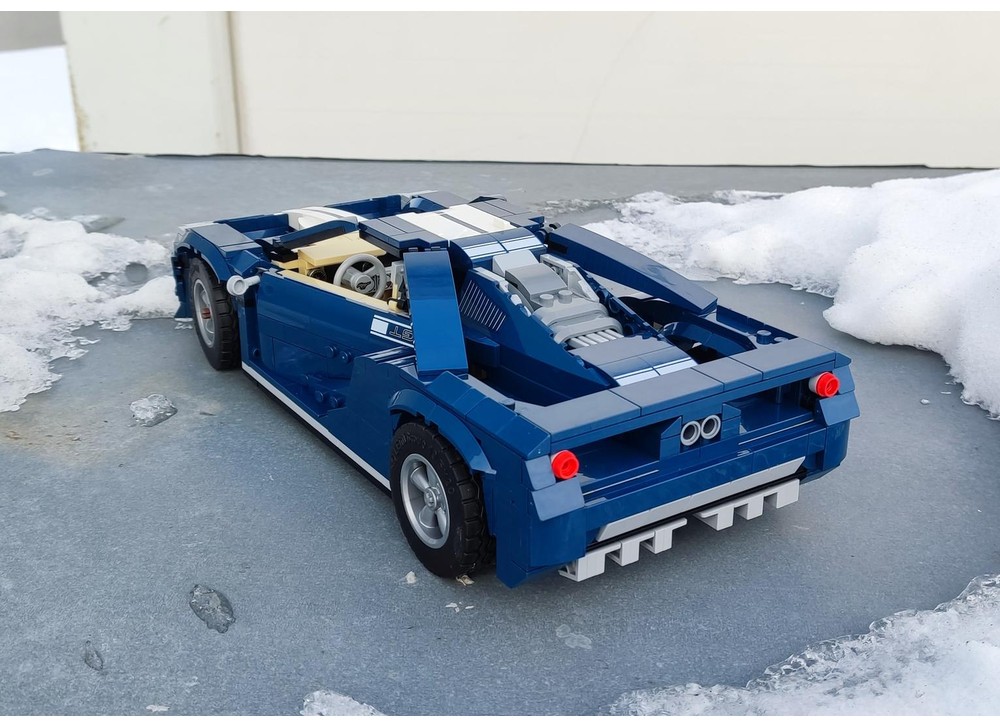 Lego Moc 10265 Ford Gt By Kirvet Rebrickable Build With Lego