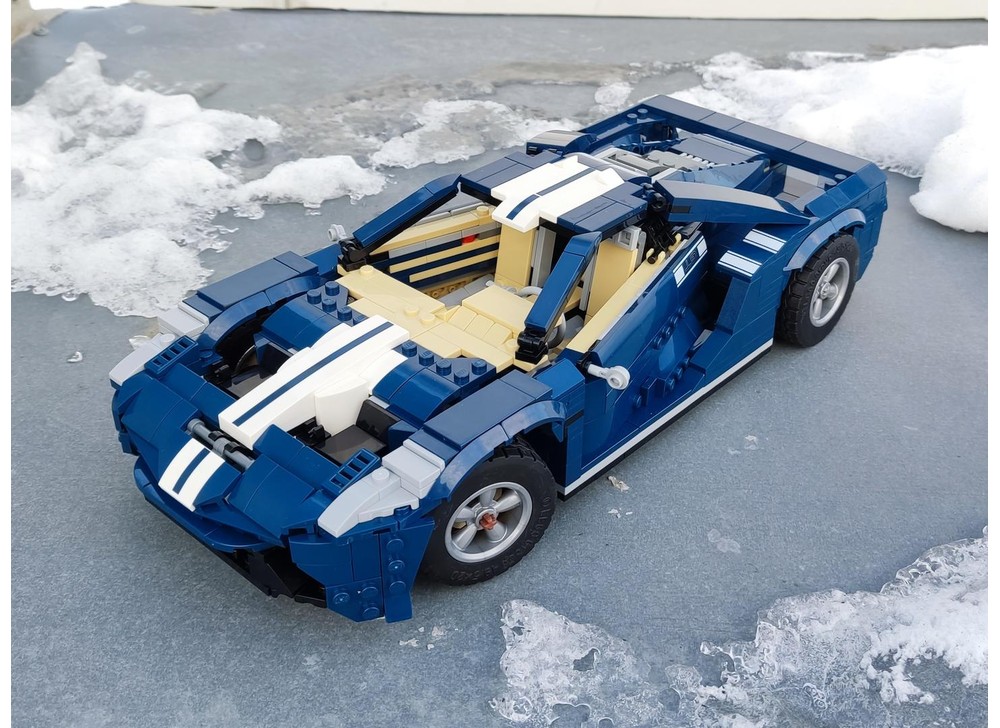 Lego Moc 10265 Ford Gt By Kirvet Rebrickable Build With Lego
