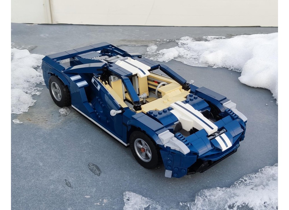 Lego Moc 10265 Ford Gt By Kirvet Rebrickable Build With Lego