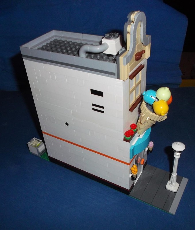 Lego Moc Modular Ice Shop By Bolbuyk Rebrickable Build With Lego