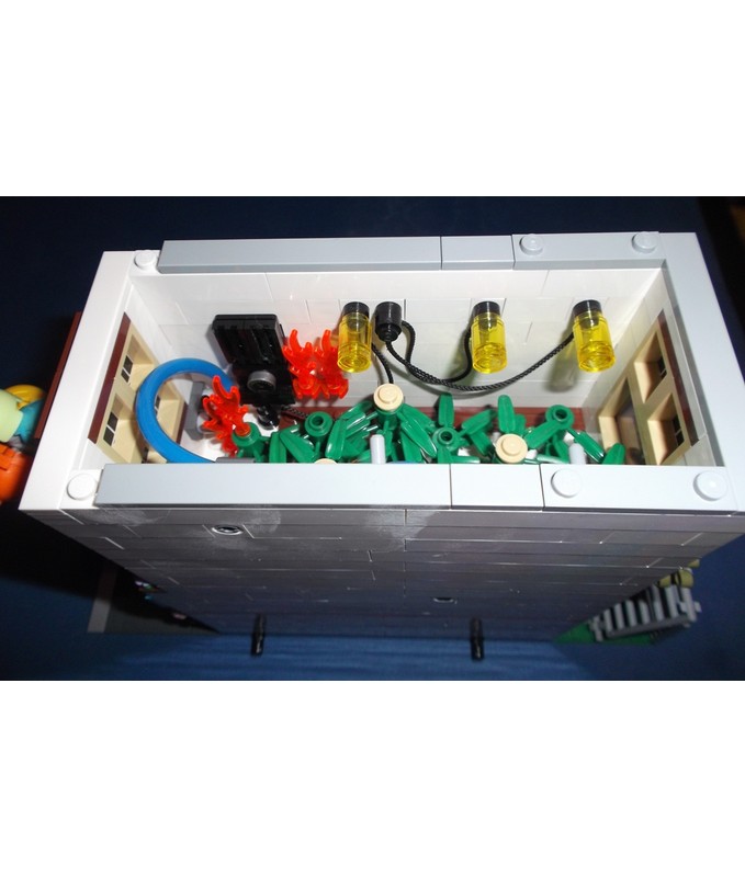 LEGO MOC Modular Ice Shop by Bolbuyk | Rebrickable - Build with LEGO