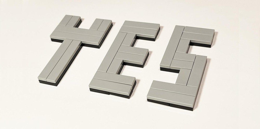 LEGO MOC YES Symmetry Puzzle by bbbronks | Rebrickable - Build with LEGO