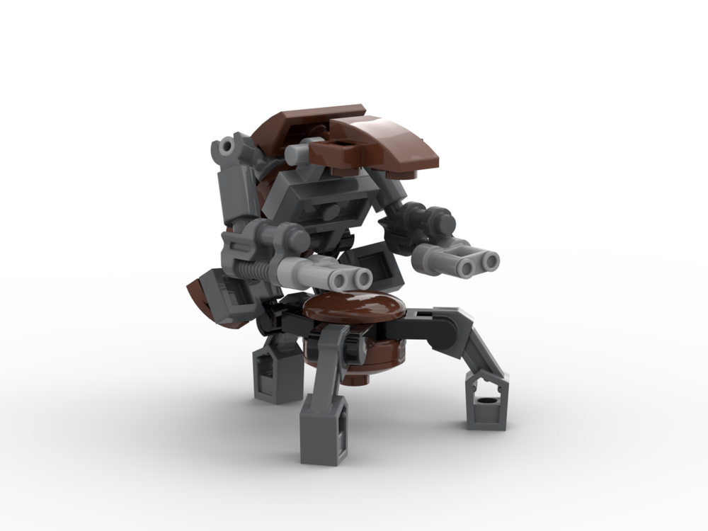 Lego Moc Droideka 25 Minifig Scale By Productionsdiratia