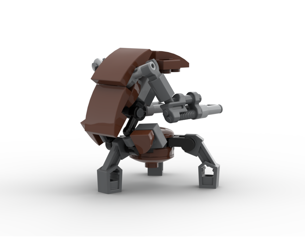 Lego Moc Droideka 25 Minifig Scale By Productionsdiratia