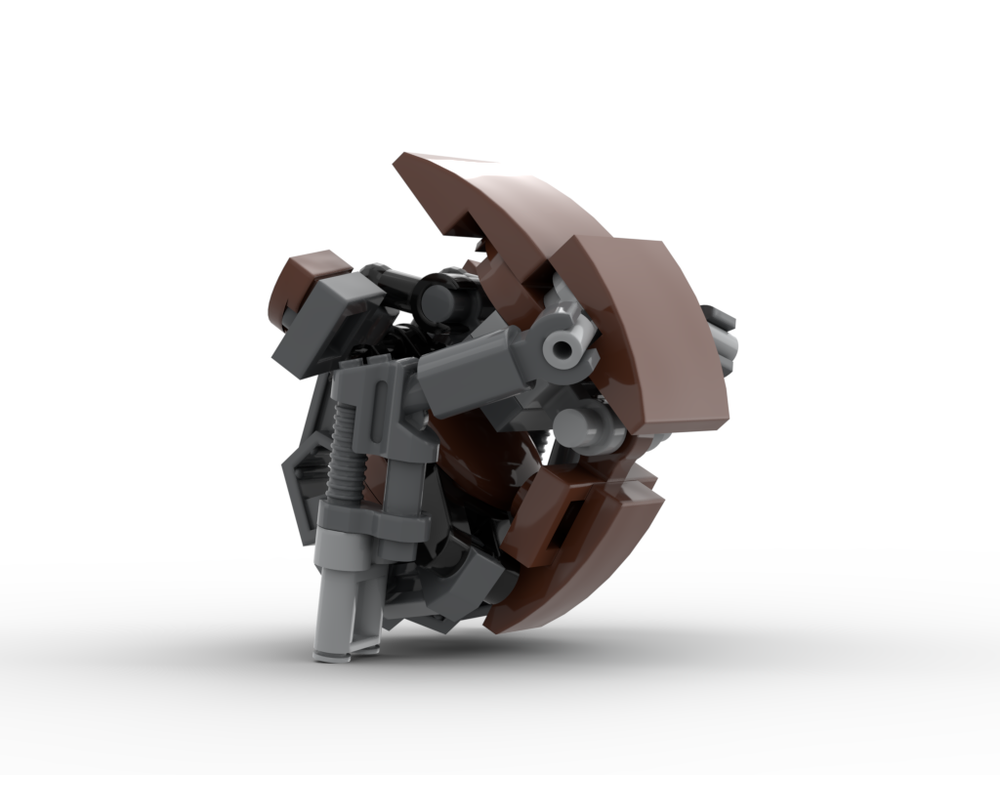 Lego Moc Droideka 25 Minifig Scale By Productionsdiratia