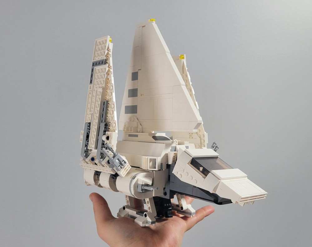 LEGO MOC Imperial Shuttle 75302 Extreme Mod by productionsdiratia ...