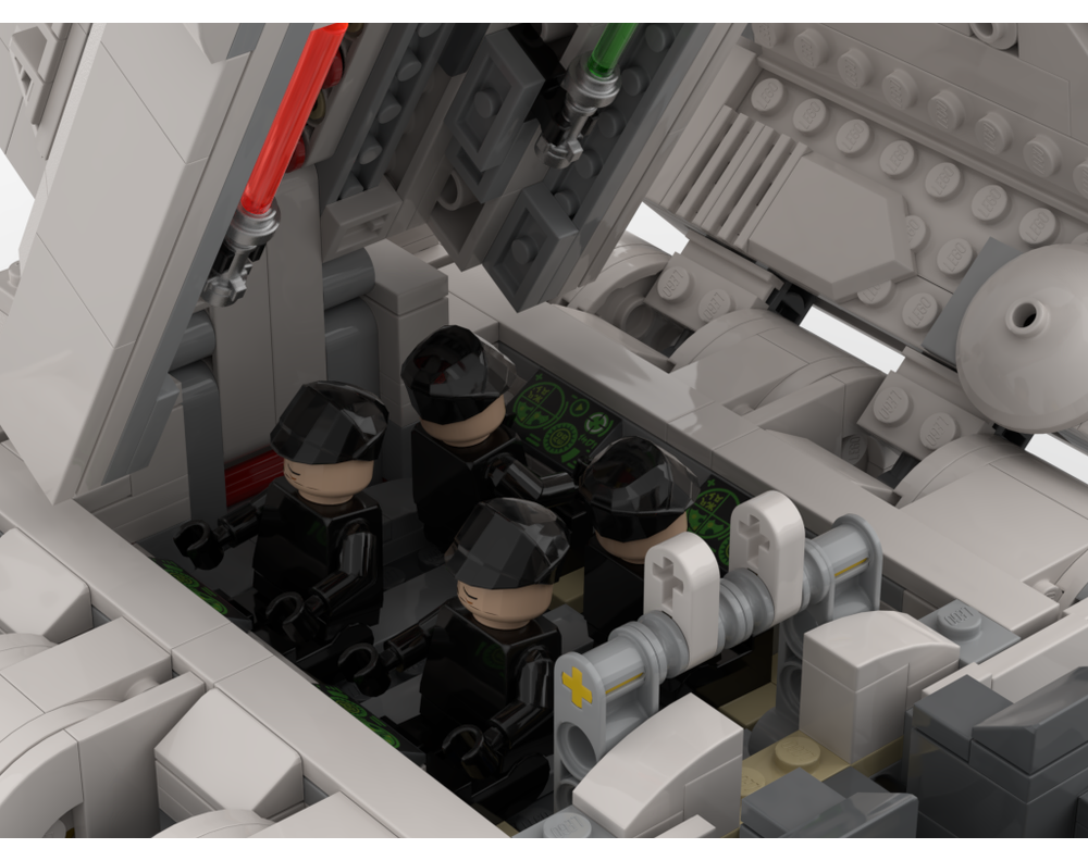 LEGO MOC Imperial Shuttle 75302 Extreme Mod by productionsdiratia ...
