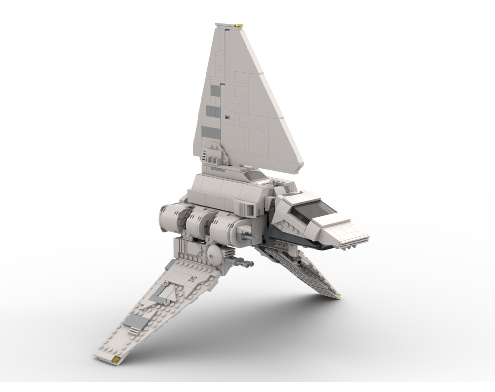LEGO MOC Imperial Shuttle 75302 Extreme Mod by productionsdiratia ...